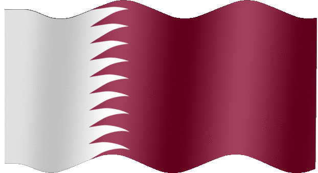 Animated Qatar flag | Country flag of | abFlags.com gif clif art graphics » abFlags.com